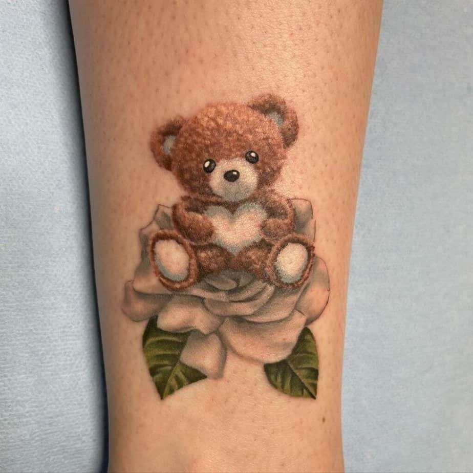 20 Must-See Teddy Bear Tattoo Ideas That’ll Reawaken Your Inner Child 🧸