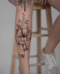 25 Shin Tattoos So Stunning You’ll Forget They Hurt